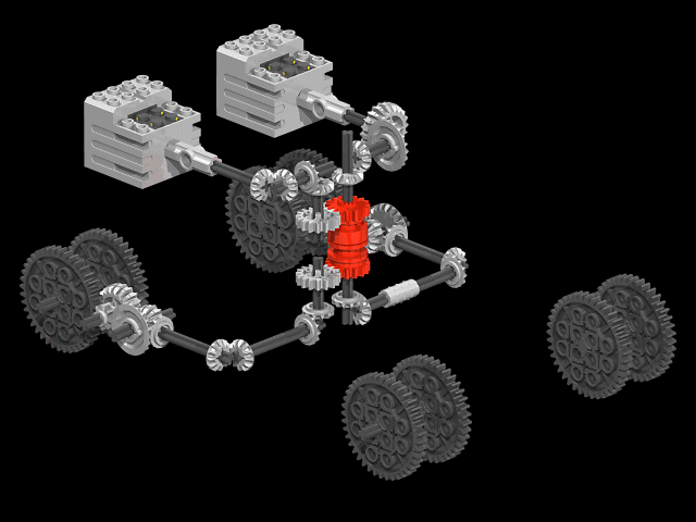 Planetary gearboxes, Planetary track and wheel drives
